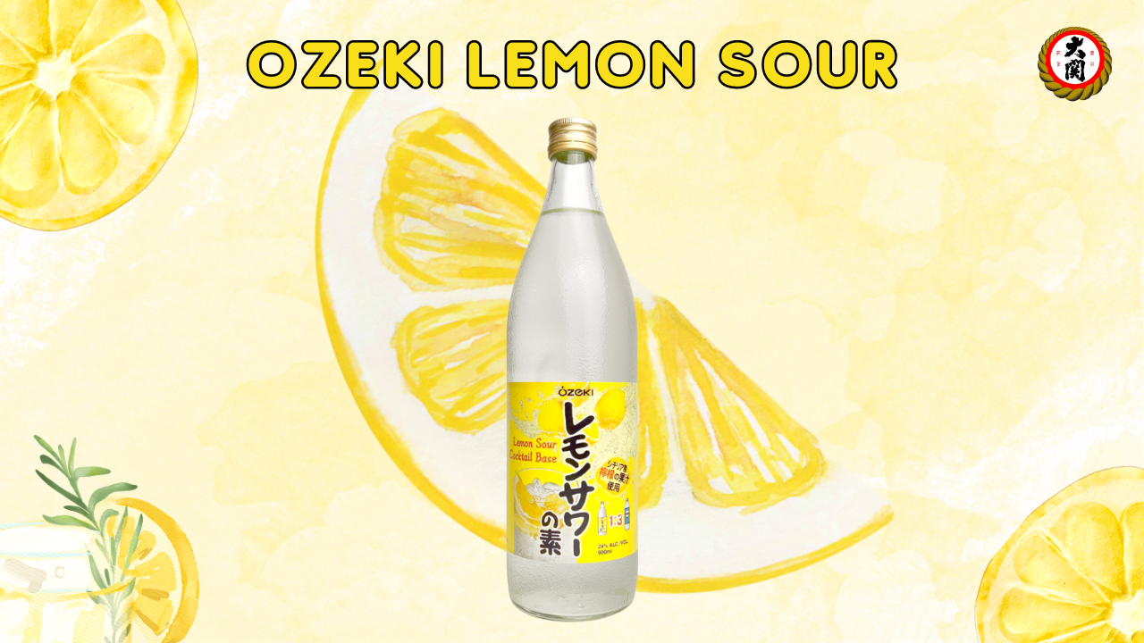 A Dive into Ozeki Lemon Sour – Sake Inn