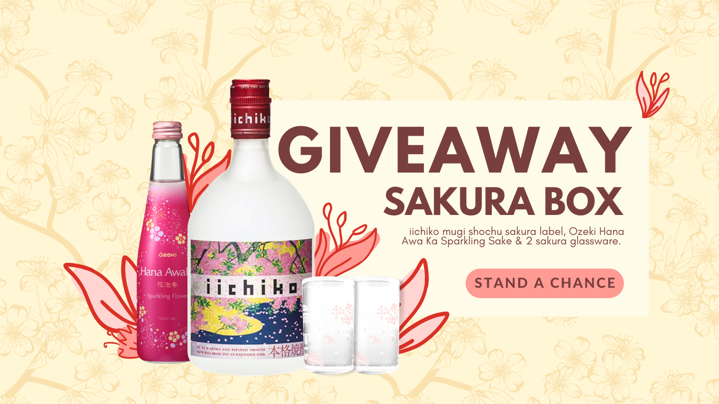 [Ended] IG Giveaway: Sakura Box worth $88 – Sake Inn