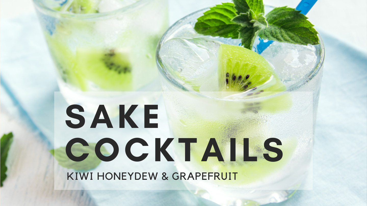 Honeydew & Grapefruit Cocktails – Sake Inn