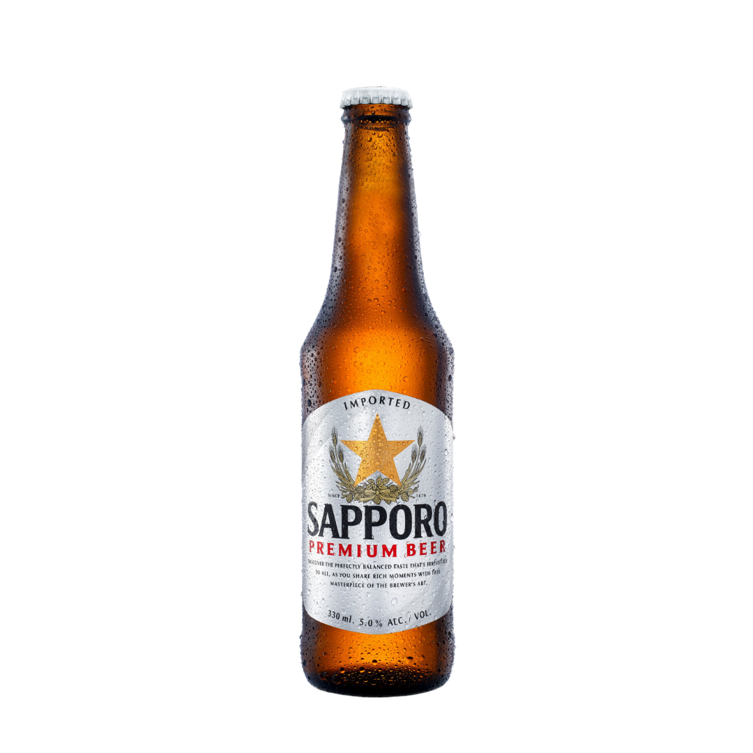 Sapporo Premium Draft Beer Bottle | Sake Inn